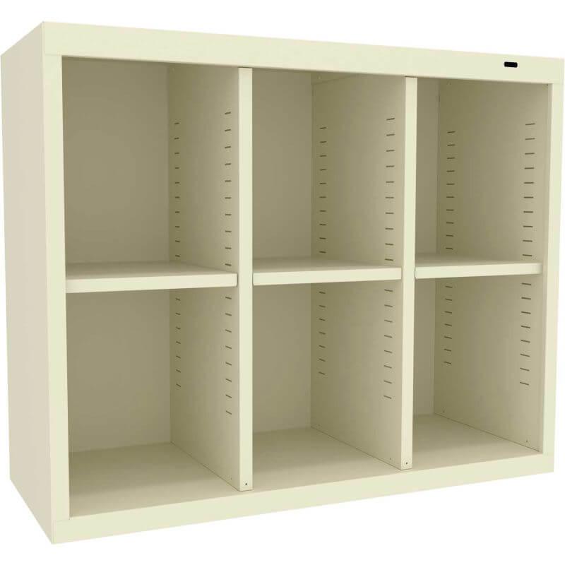 Tennsco Heavy-Duty Steel Cubby Locker — 6 openings | Lowest Price