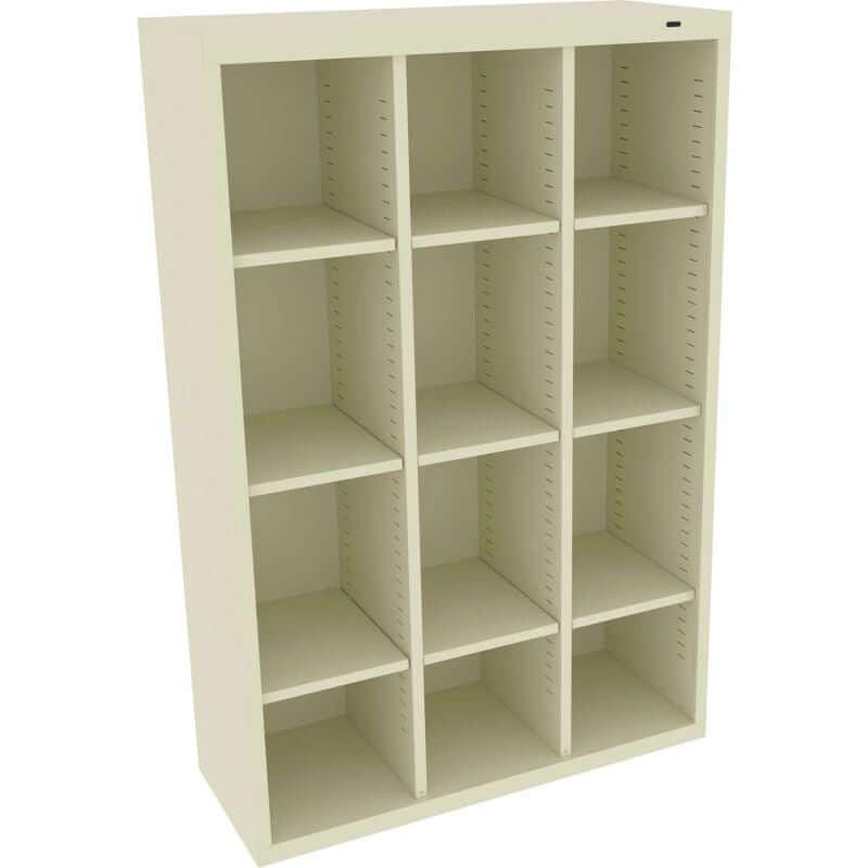 Tennsco Heavy-Duty Steel Cubby Locker — 12 openings | Lowest Price