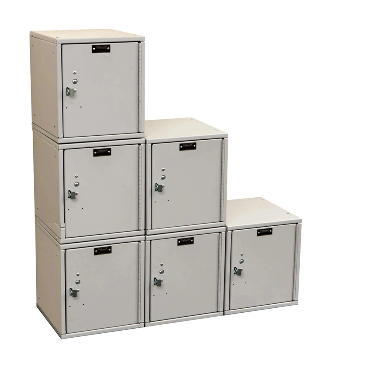 Hallowell Cubix Modular Metal Lockers — Solid Door | Lowest Price