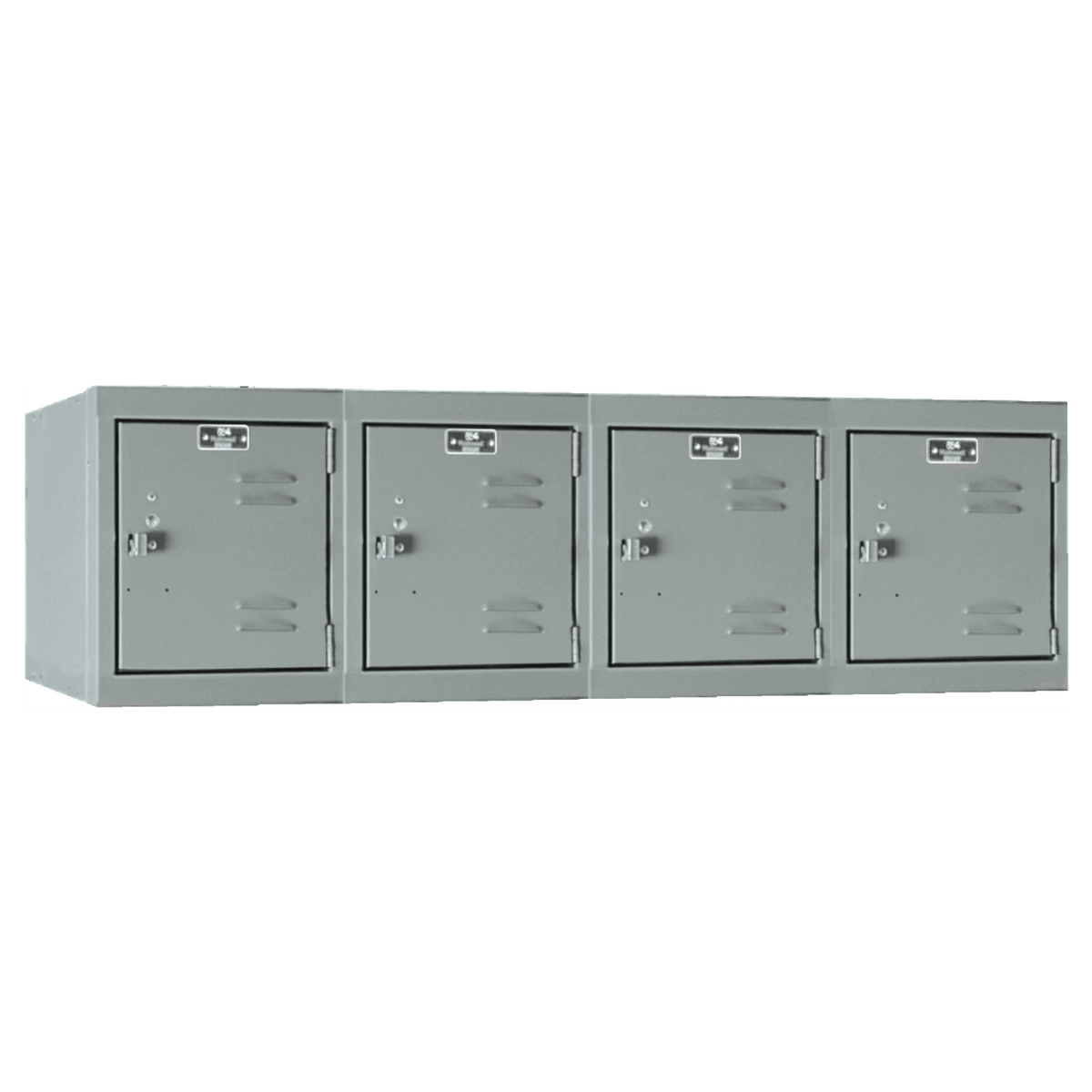 Wall-Mount Premium Metal Locker — 1 Tier, 4 Boxes | Hallowell [40% OFF ...
